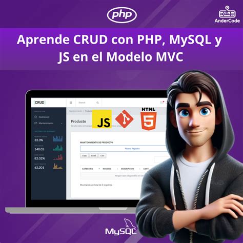 aprende crud con php mysql y js en el modelo mvc davis anderson