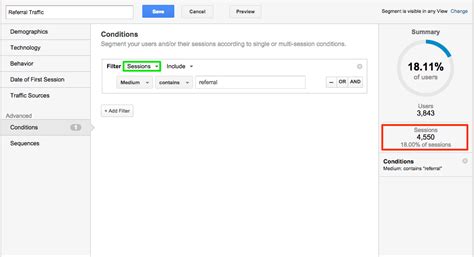 the differences in segmenting your data by users and sessions connor