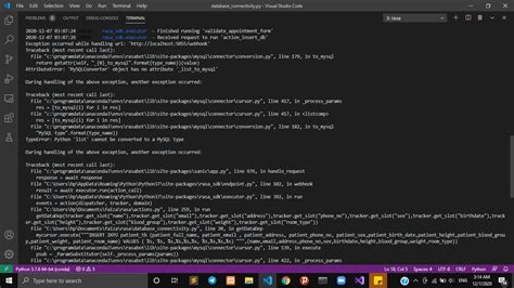 Attributeerror Mysqlconverter Object Has No Attribute Listto