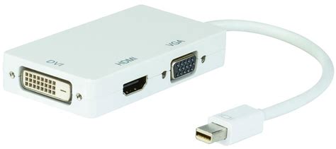 Mini Displayport To Vgahdmidvi Adapter Steren Usa Steren Solutions