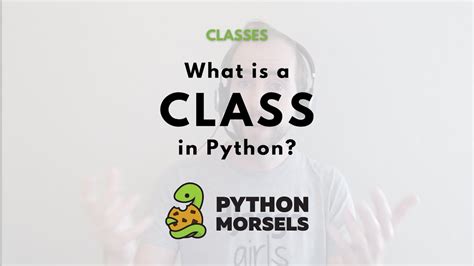 What S A Class In Python YouTube