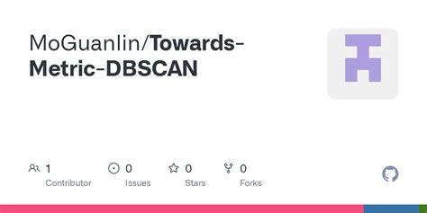 github moguanlin towards metric dbscan