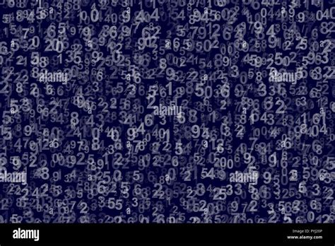 Abstract Background With Numbers Binary Code Stock Vector Image And Art