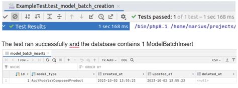 Model Batch Inserts ControlF5 Software