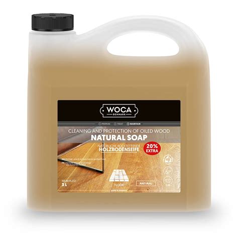 Woca Wood Floor Soap 3 Liters Natural Cleaning Solution For Beautiful