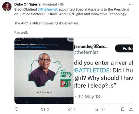 Apc Supporters React As President Tinubu Appoints Obidient As Special