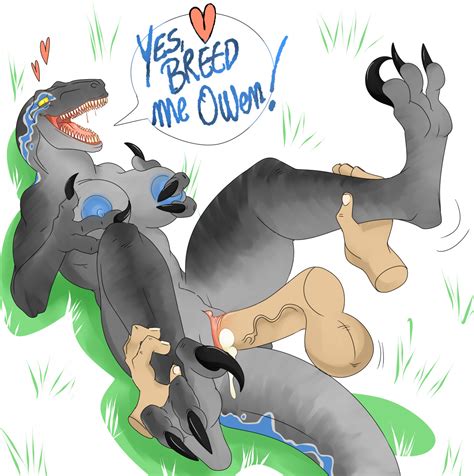 rule 34 anthro anthro in human world anthrofied blue jurassic world