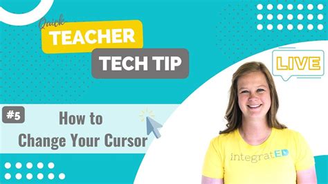 How To Change Your Cursor For Teachers YouTube