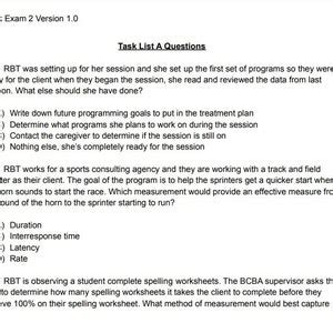 RBT Mock Exam 2 RBT Explanation Guide 75 New Questions 10 New Bonus Questions RBT