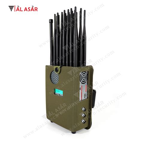 24 Bands World Worldwide Handheld 5g Cellphone Signal Jammer Blocking