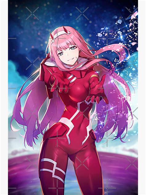 Zero Two 002 Sticker For Sale By Kaisho84 Redbubble