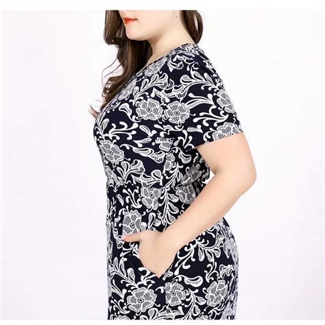 Plus Size Elegant Dress Womens Plus Floral Print Short Regionname
