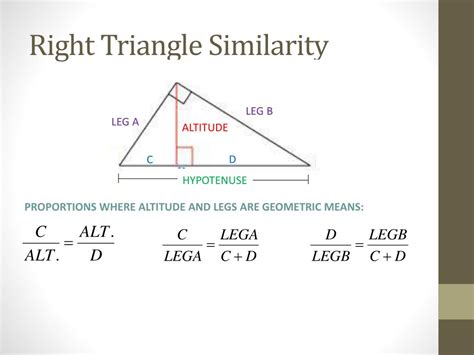 Ppt 8 4 Similarity In Right Triangles Powerpoint Presentation Free Download Id 2430010