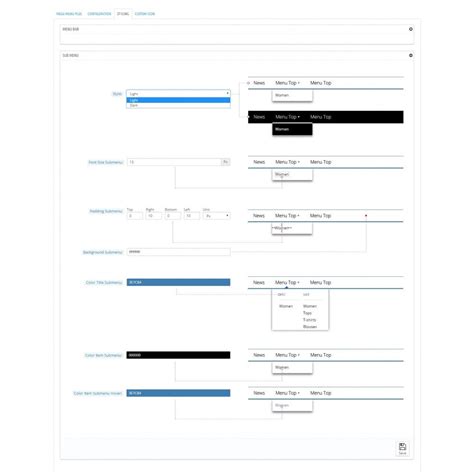 Responsive Mega Menu Horizontaldropdownswipesticky