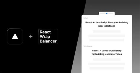 Improving Readability With React Wrap Balancer Vercel