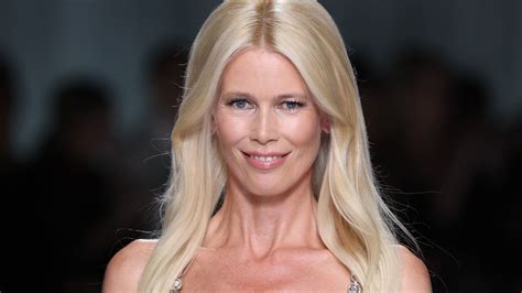 Claudia Schiffer 53 Wows On The Runway 33 Years After Supermodel Made