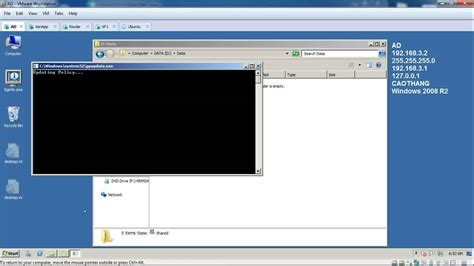 Dfs And Map Network Drive Windows Server 2008 Youtube