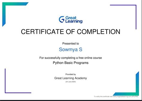 s sowmya on linkedin greatlearningacademy greatlearning glacertificate