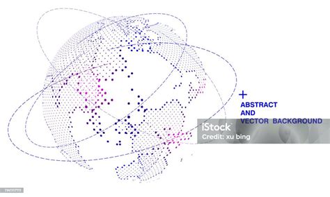 인공 지능 및 미래 기술 배경 인터넷 연결 과학 및 기술 배경 지구본에 대한 스톡 벡터 아트 및 기타 이미지 지구본 행성 지구 글로벌 커뮤니케이션 Istock