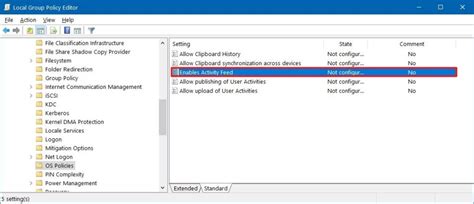 How To Disable Timeline On Windows 10 Pureinfotech