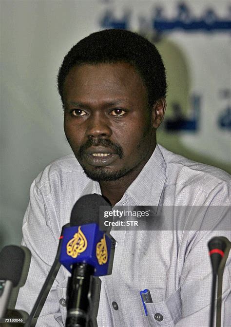 Arko Minni Minnawi Leader Of The Sla Minnawi Faction And Now Special