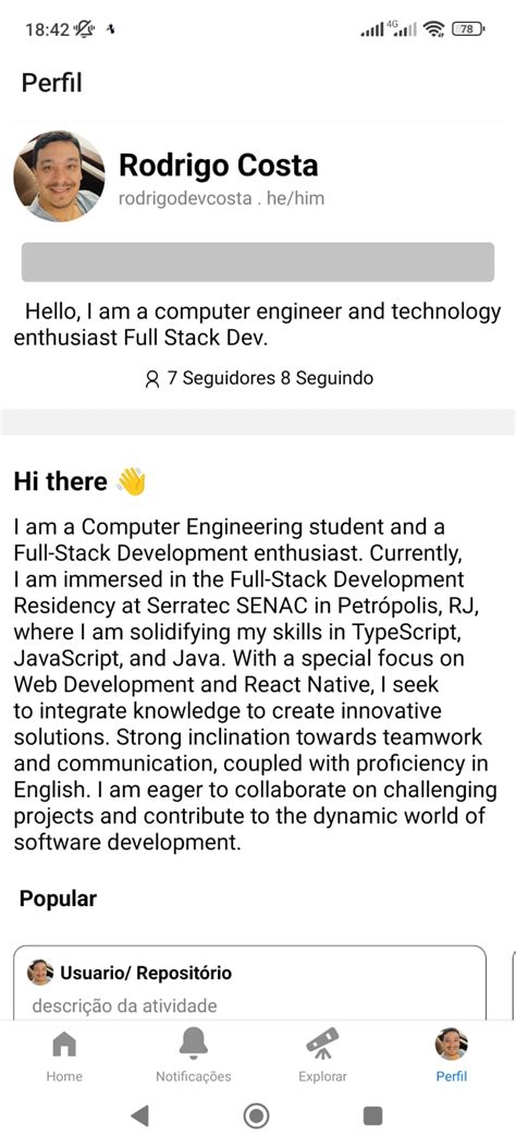 Github Rodrigodevcostaapp Github Clone