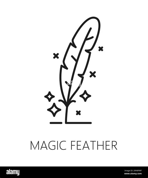 Magic Feather Witchcraft And Magic Icon Mystery Esoteric Astrology