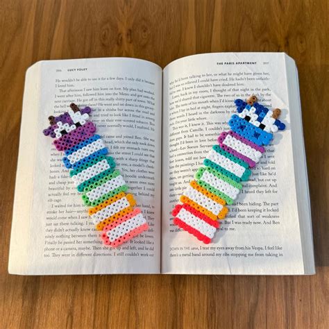 Perler Bead Bookmark Etsy