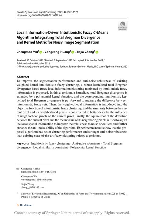 Local Information Driven Intuitionistic Fuzzy C Means Algorithm