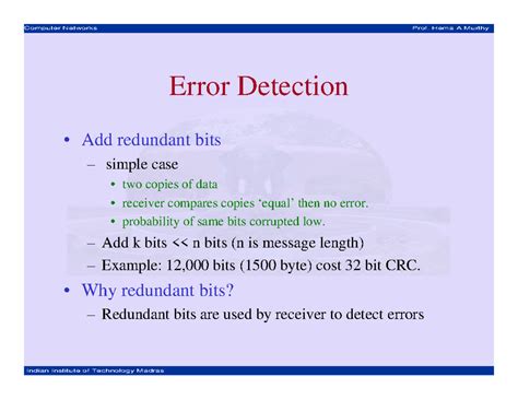 What Is An Error Detection Technique At Roy Leavitt Blog