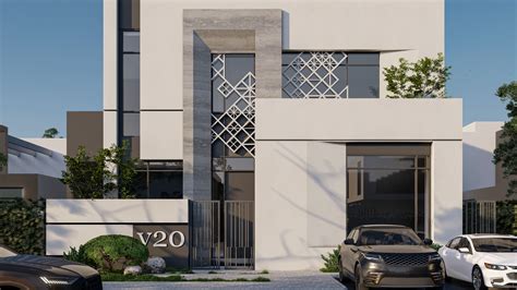 Modern Villa Al Mutlaa Kuwait Behance