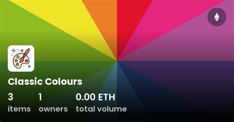 Classic Colours Collection Opensea