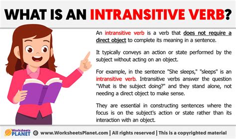 What Is An Intransitive Verb Definition