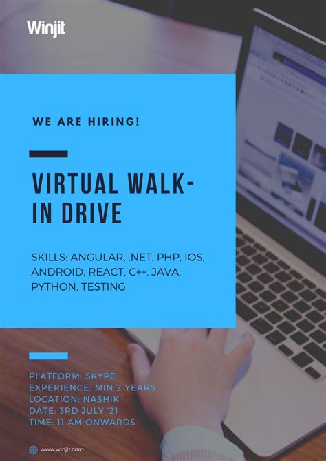 winjit technologies pvt ltd on linkedin nowhiring jobopportunity opentowork jobsearch