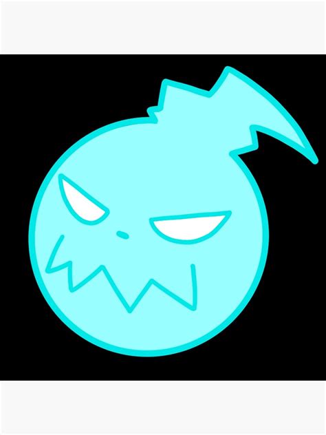 Chibi Soul Evans Mini Souls Soul Eater Black Poster For Sale By