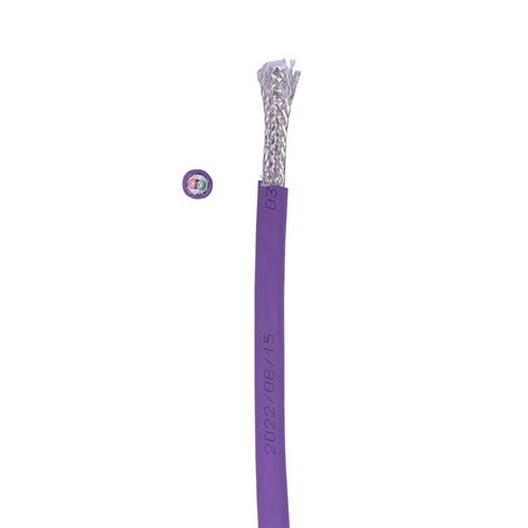 Profibus Dp Network Cable 2 Core Communication Line Industrial Bus Cable Dual Core Shielded