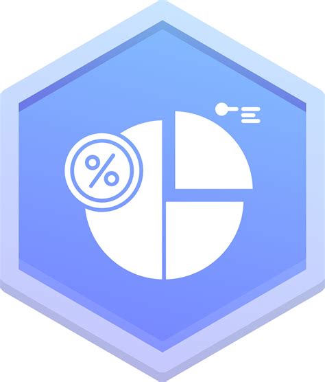 Percentage Polygon Icon 38506201 Vector Art At Vecteezy