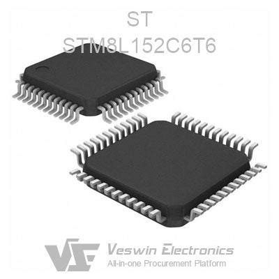 STM8L152C6T6 ST ST Veswin Electronics Limited