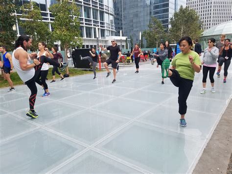 Free Fitness Sf Rooftop Bootcamp At Salesforce Park Sf