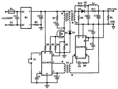 Switching Power Supply Circuit Diagram Headcontrolsystem