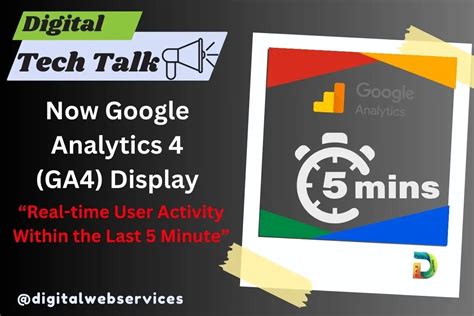 Now Ga4 Display Real Time User Activity Within The Last 5 Minutes