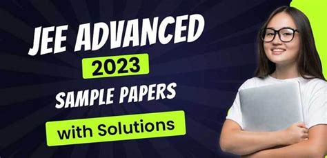 JEE Advanced Sample Papers With Solutions Download PDF