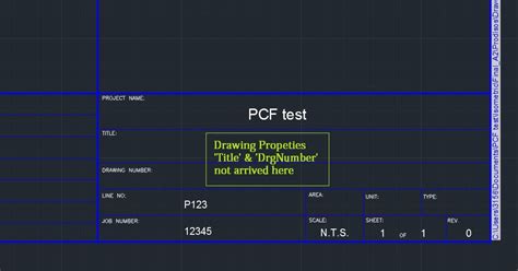 How To Display The Drawing Propertiescustom Properties In The Title