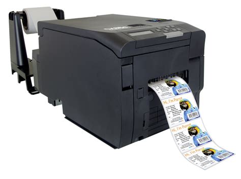 Dtm Print Launches Led Dry Toner Color Label Printer Labels And Labeling