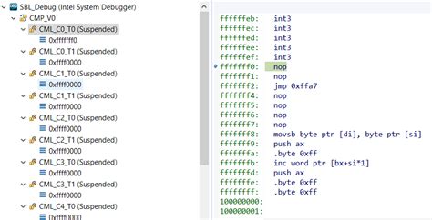 Source Level Debugging With Intelr Svt Cca — Slim Bootloader 10 Documentation