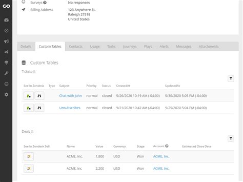 Churnzero App Integration With Zendesk Sell