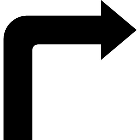 Curved Arrow Vector SVG Icon SVG Repo