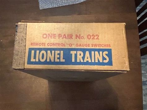 Lionel Postwar 022 Switches Empty Box With All Inserts 4889718882