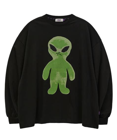 에일리언 그래픽 오버핏 롱슬리브 티셔츠 블랙 최저가 검색 최저가 44850원 할인 알림