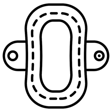 Premium Vector Cloth Pad Vector Illustration